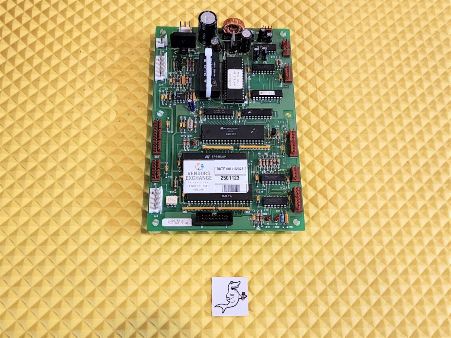 CRANE NATIONAL 431 COLD FOOD MACHINE CONTROL BOARD / Eprom# 431.20 ...